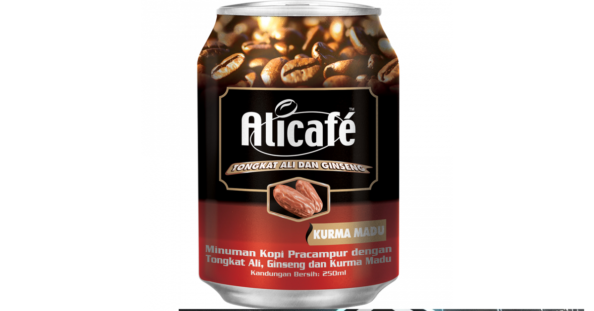 Alicafe | Tongkat Ali And Ginseng Honey Dates - 250 ml x 24 cans ...