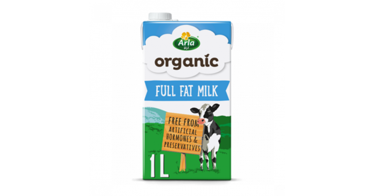 Arla | Organic Full Fat 1L - 1 L | Finstan Inc.