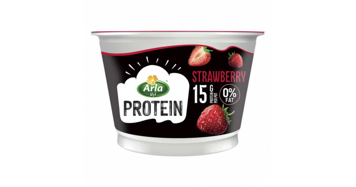 Arla | Protein Strawberry Yoghurt 150g - 150 gm | Finstan Inc.