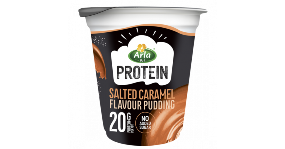 Arla | Protein Salted Caramel Pudding 200g - 200 gm | Finstan Inc.