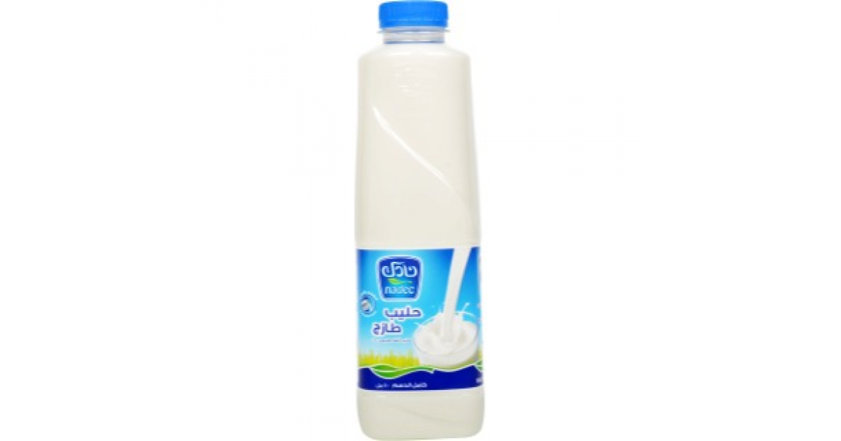 Nadec | Fresh Milk Full Fat - 800 ML | Finstan Inc.