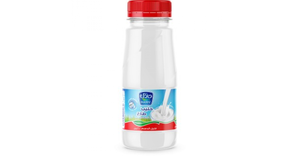 Nadec | Fresh Milk Low Fat - 200 ML | Finstan Inc.