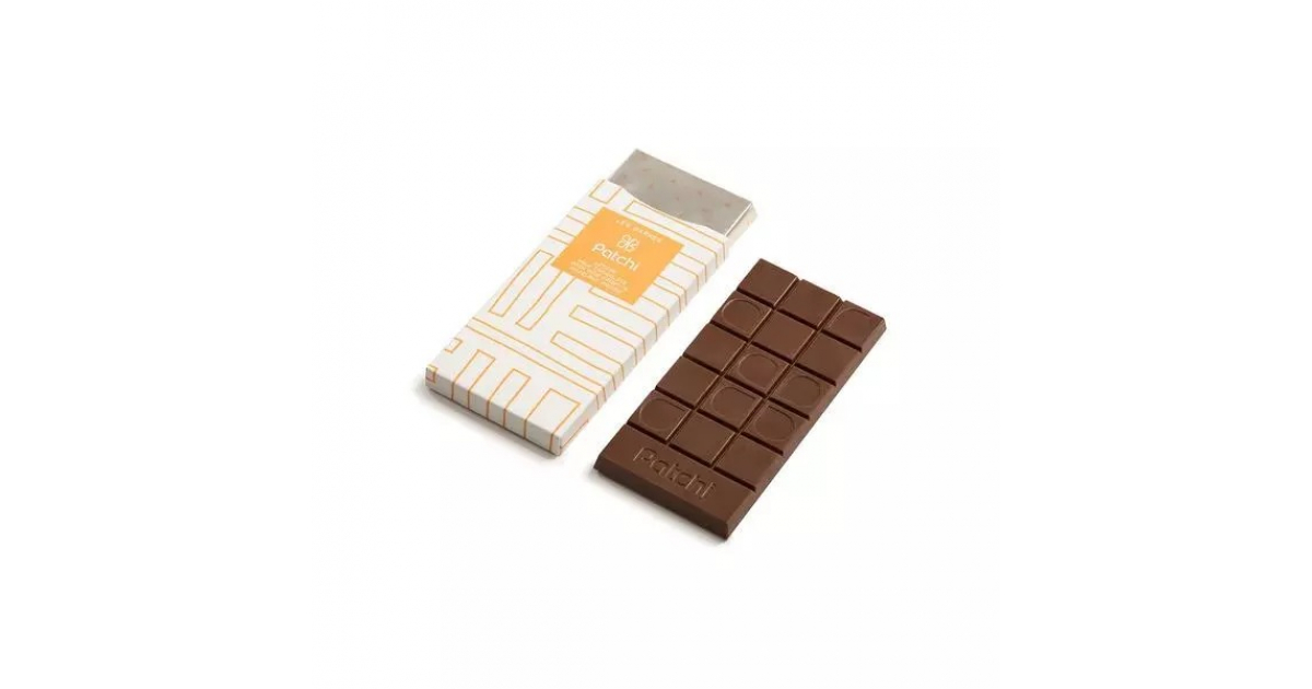 Patchi | Milk Chocolate Bar With Crisped Rice & Hazelnut Pieces, Légère ...