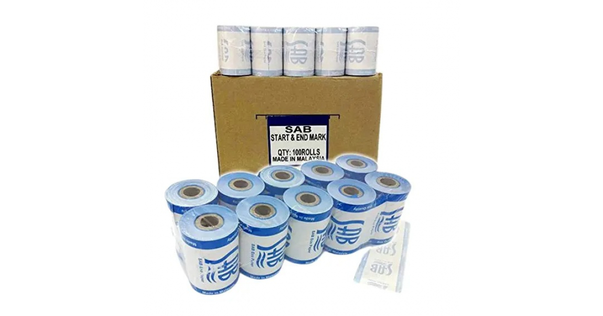 Thermal Malaysian Paper Roll 80*64 mm White 100 Rolls | Finstan Inc.