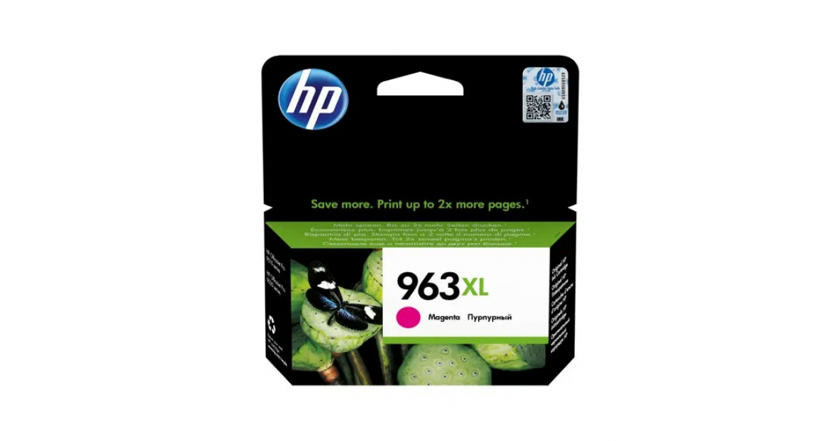 HP | 963XL High Yield Magenta Original Ink Cartridge (3JA28AE ...