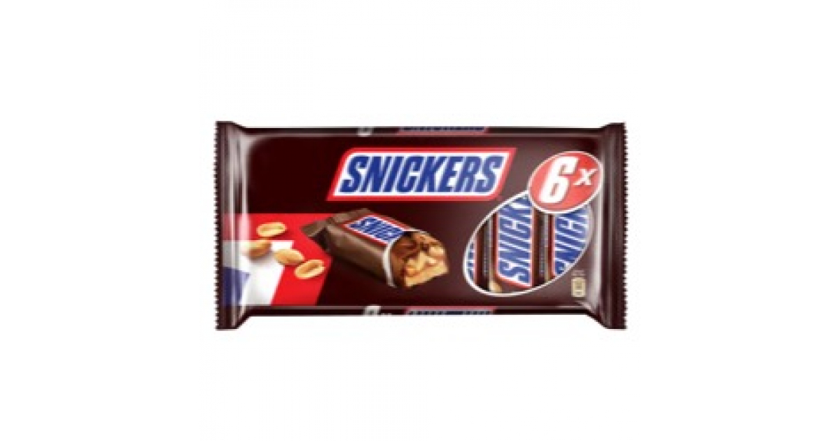 Snickers Chocolate Bars Multipack - 50 gm x 6 | Finstan Inc.
