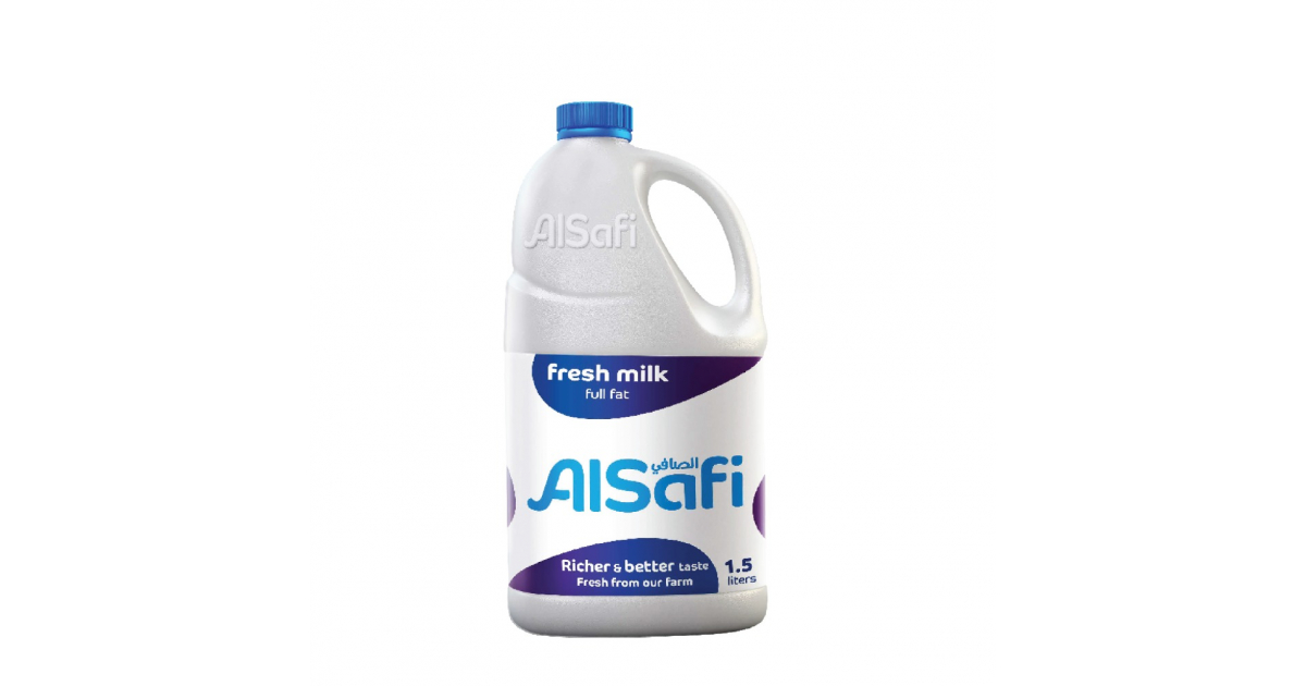 Al Safi | Fresh milk full fat - 1.5 L | Finstan Inc.