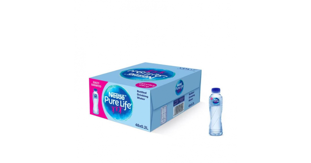 Nestle | Nestlé® Pure Life® 0.200 Liter Bottle | Finstan Inc.
