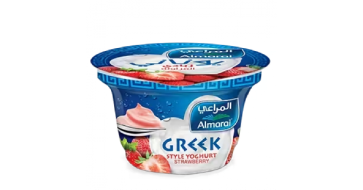 Strawberry Greek Style Yoghurt - 200 grams | Finstan Inc.