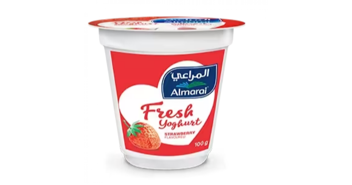 Strawberry Flavored Fresh Yoghurt Set - 100 grams | Finstan Inc.