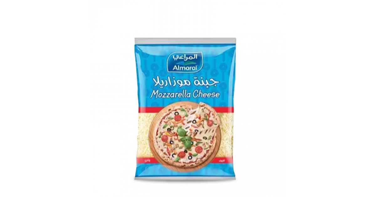 Almarai | Shredded Mozzarella Cheese Lite - 200 grams | Finstan Inc.