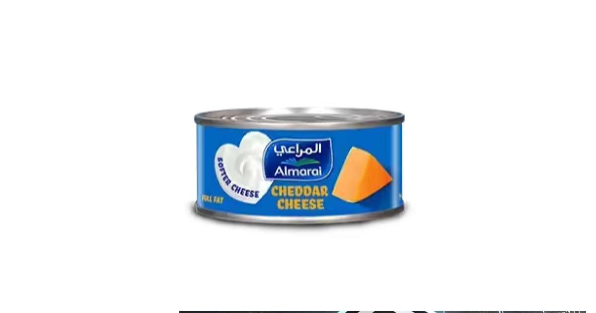 Almarai | Processed Cheddar Cheese Full Fat - 100 grams | Finstan Inc.
