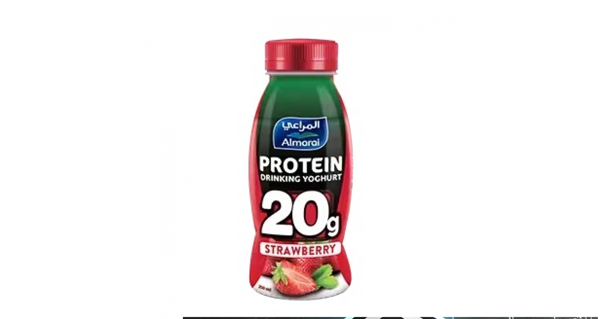 Almarai | Protein Drinking Yoghurt Strawbery - 250 ML | Finstan Inc.