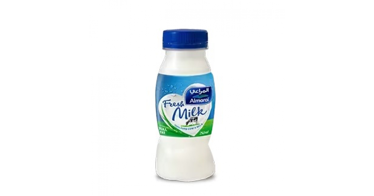 Almarai | Fresh Milk Full Fat - 250 ML | Finstan Inc.
