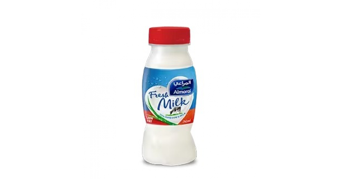Almarai | Fresh Milk Low Fat - 250 ML | Finstan Inc.