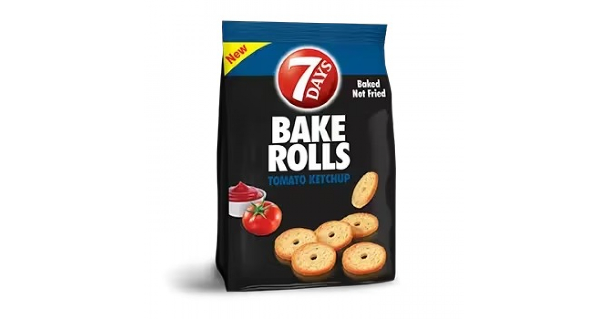 7 Days | Bake Rolls Ketchup - 50 gm | Finstan Inc.