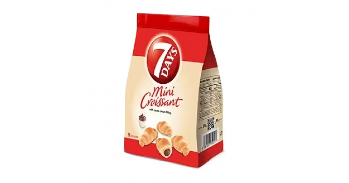 7 Days | Double Layered Chocolate Croissant with Caramel Filling - 100 ...