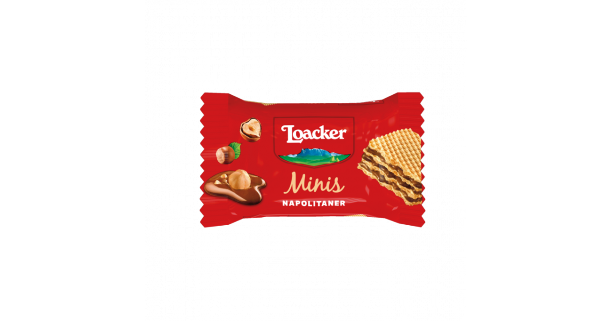 Loacker | Minis Napolitaner - 200 gm | Finstan Inc.